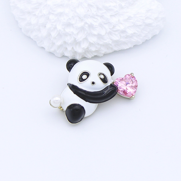 ЛУКСОЗНА БРОШКА ПАНДА - 2110000003227 - Invoke.bg | Бижута Invoke