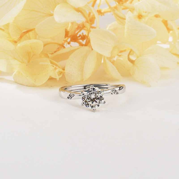 Сребърни бижута - пръстен сребро мойсанит - Invoke.bg | Бижута Invoke