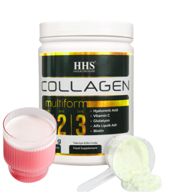 HHS Collagen Multiform Type 1-2-3 – Hydrolyzed Collagen Powder with ...