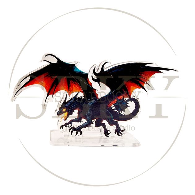 Stormwing Dragon Figurine | Scrapbooky