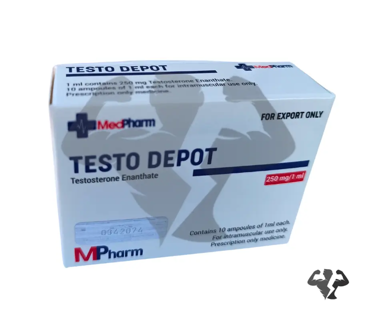 Тестостерон енантат (Testo Depot) MedPharm - Увеличете мускулната маса ...