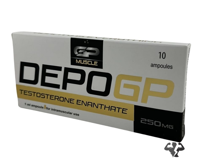 GP Muscle Depo - Testosterone Enanthate 10 amp 250 mg / ml | зобим