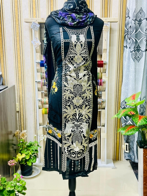 3 PCS unstitched SUITS | scissors fashion trading llc sp